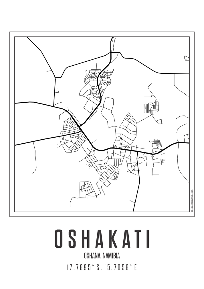 Minimal Map Oshakati – Snorus Store