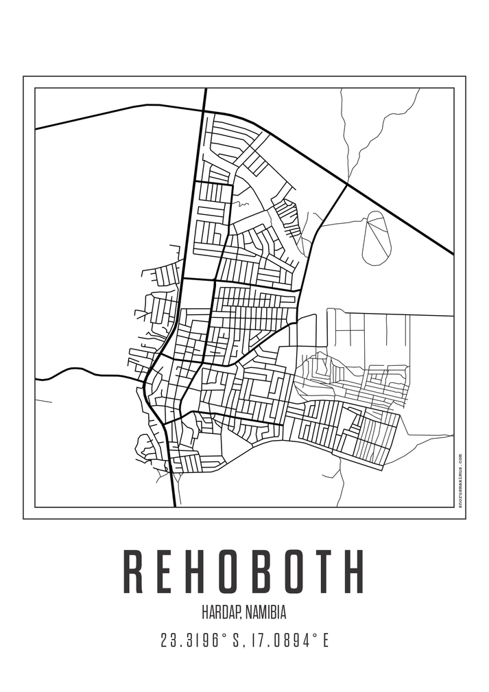 Minimal Map Rehoboth – Snorus Store